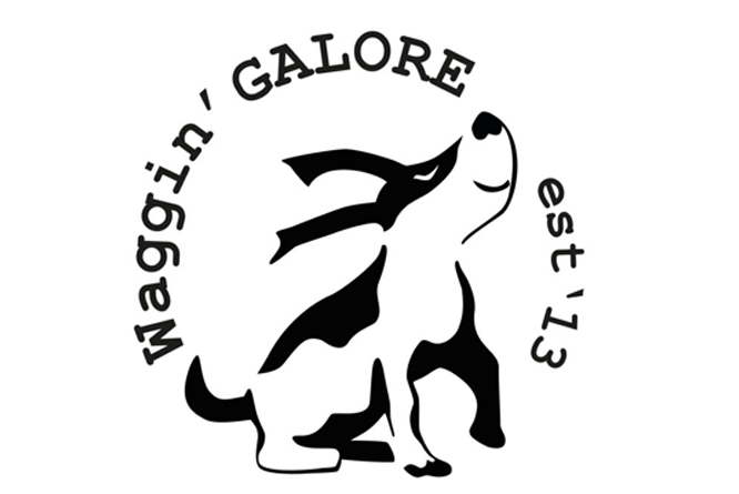 Wagging Galore Logo – Kate Fit Design